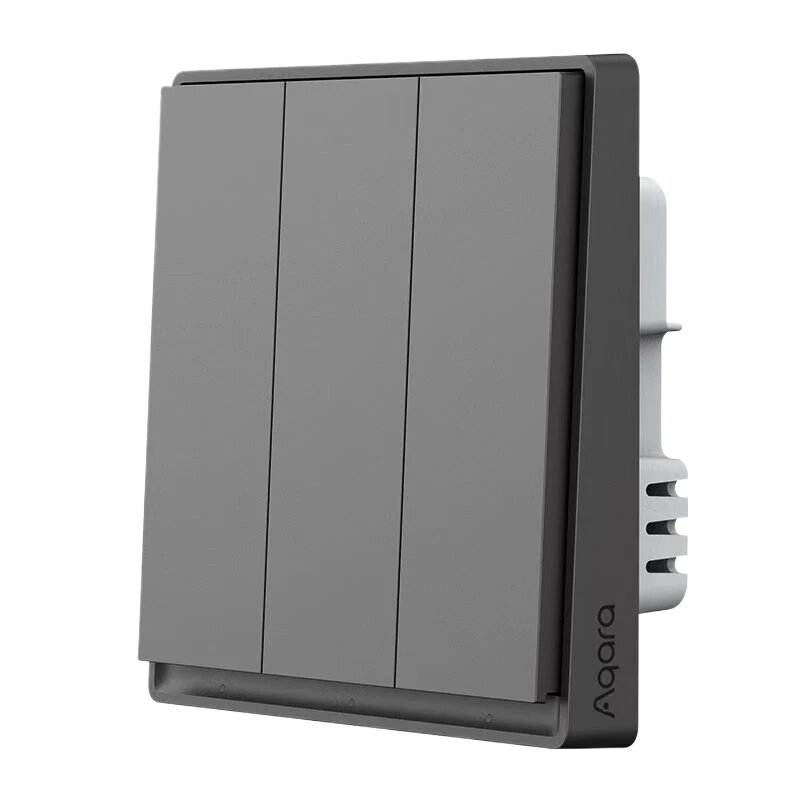 Aqara Smart Wall Switch 3key Gray Neutral