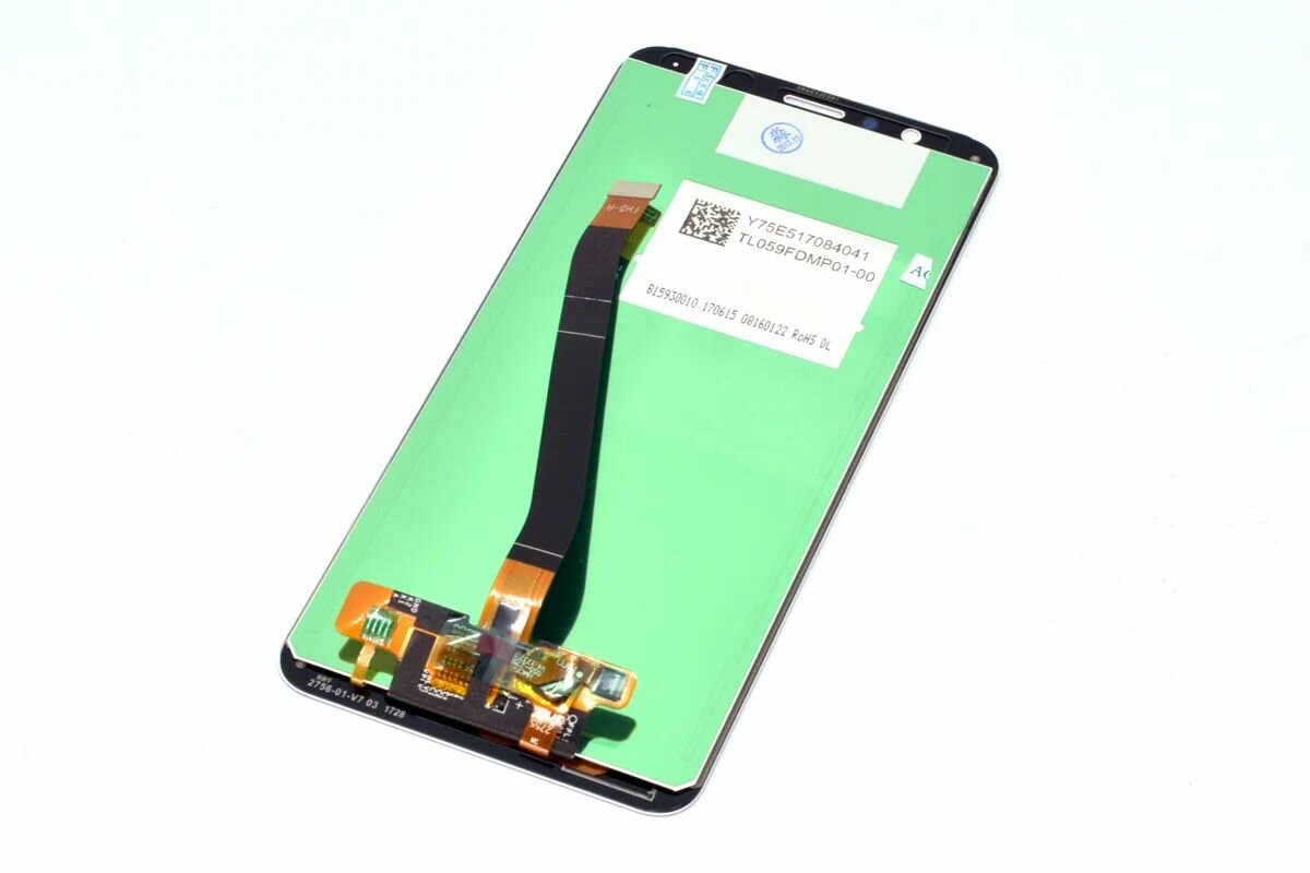 Дисплей для Huawei Honor 7X белый
