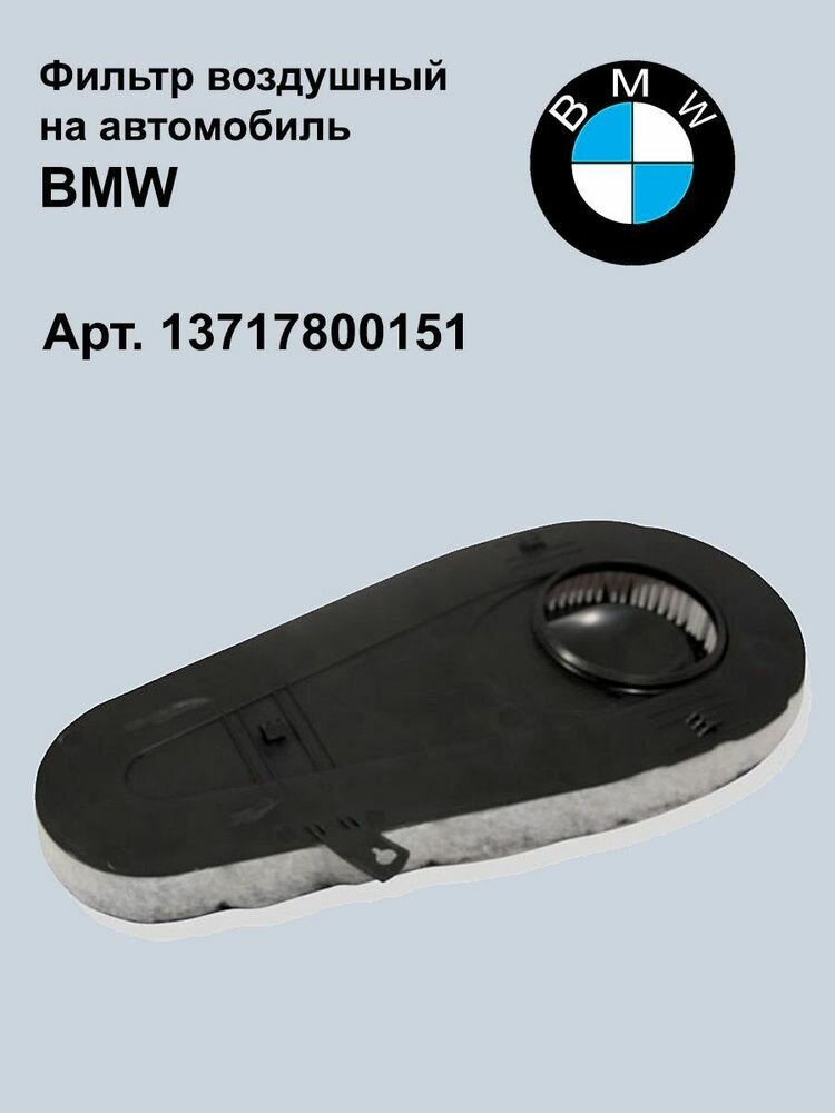 Фильтр воздушный Пылевой BMW арт. 13717800151, 1 шт.
