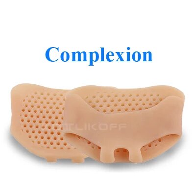Стельки силиконовые дышащие, Skin Color, 1 пара