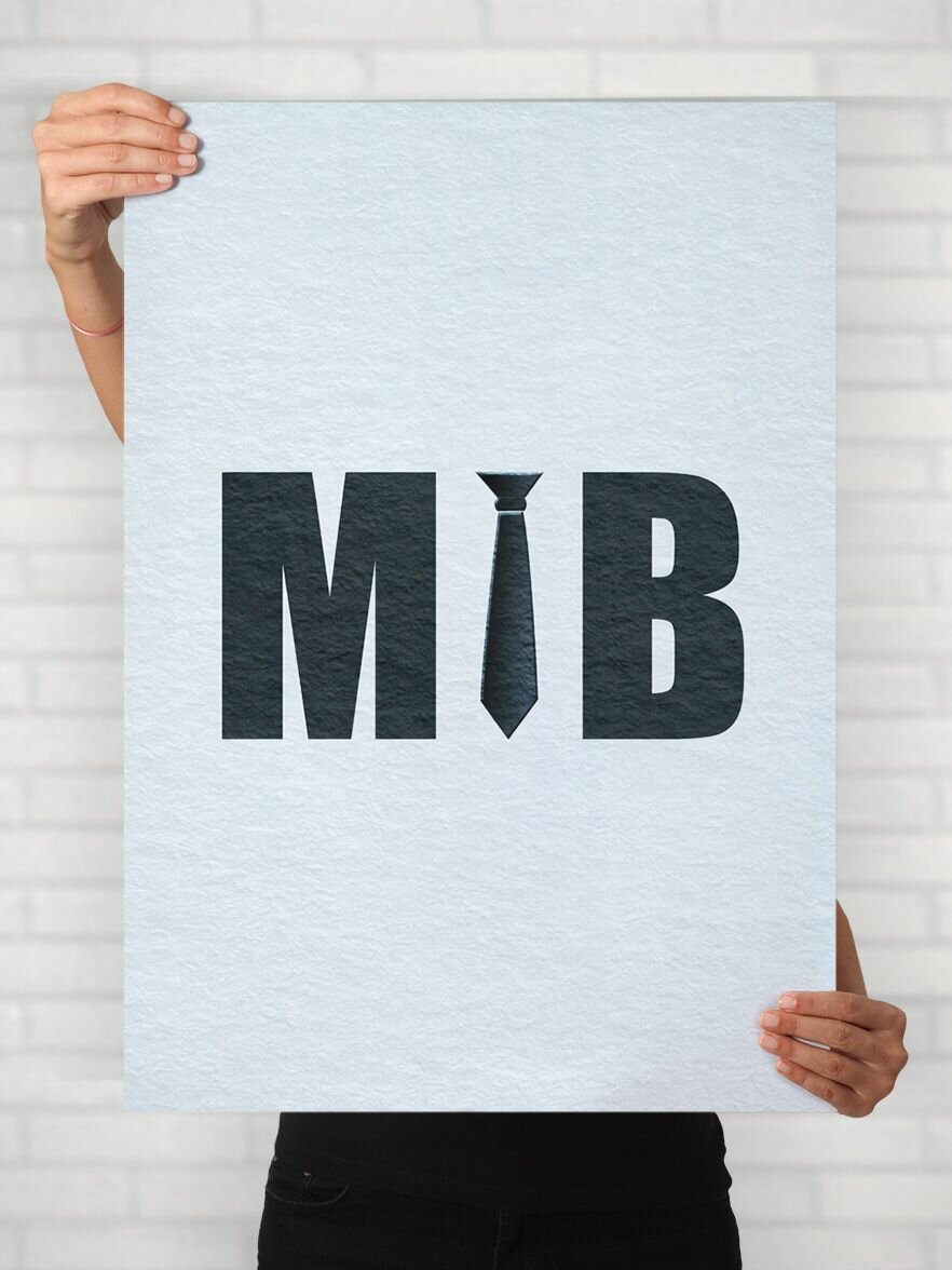 Плакат на стену для интерьера Люди в черном (Men in Black 12) - Постер по фильму кино формата А1 (60x84 см)