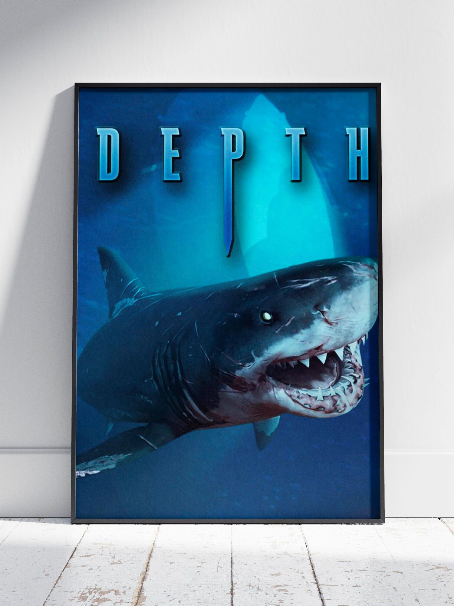Плакат на стену для интерьера Дэпс (Depth 2) - Постер по игре формата A4 (21x30 см)