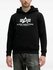 Худи ALPHA INDUSTRIES Basic Carbon, размер M, , black/black