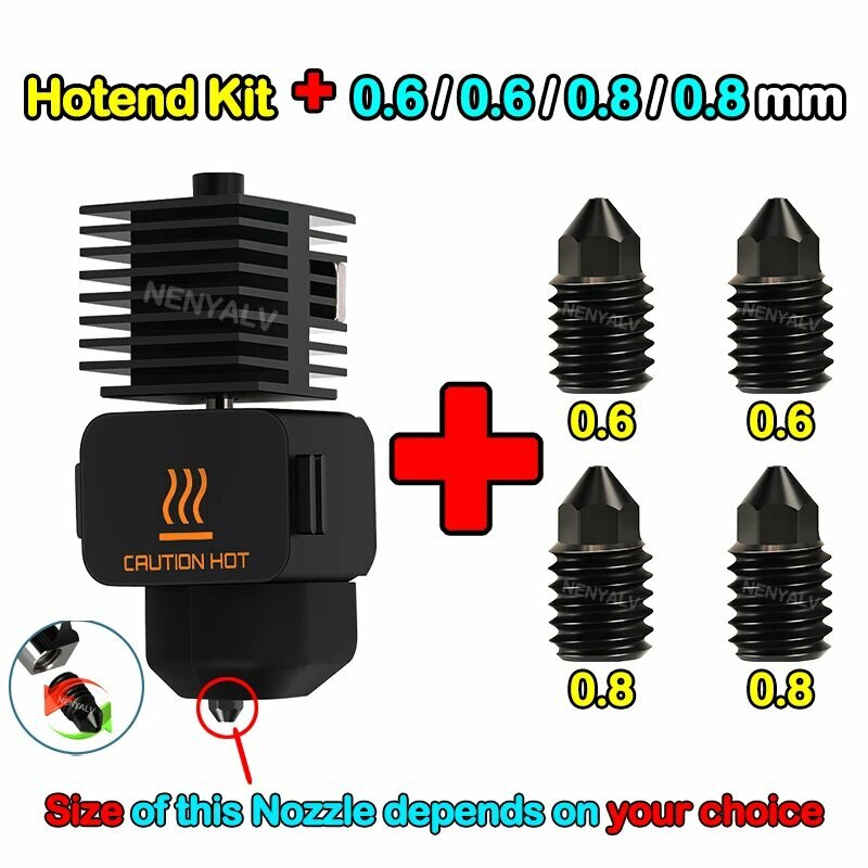 Hotend Kit 0.4mm Hotend-HD-6688 для Bambu Lab A1/Mini