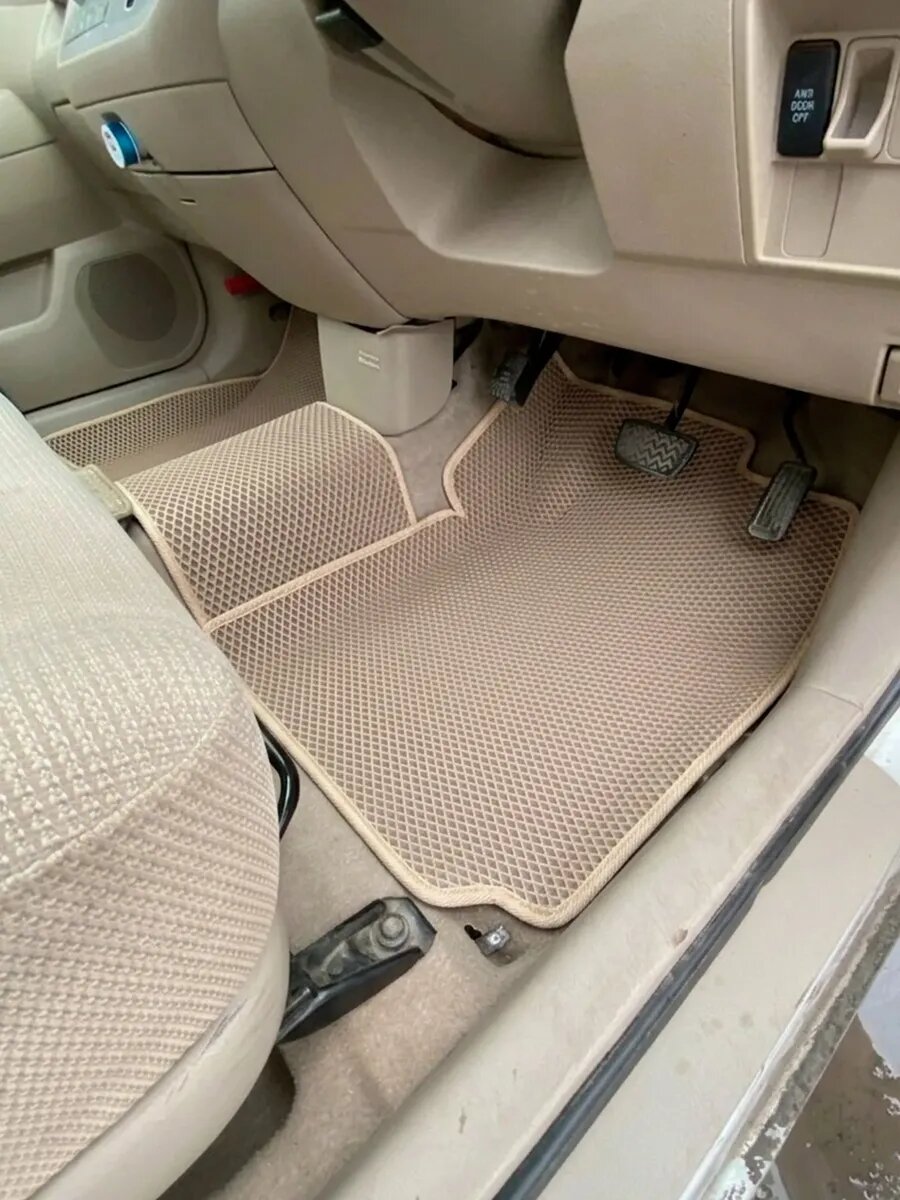 EVA Коврики с бортами Toyota Raum 20 2003-2011 Тойота Раум 2. Ева ковры с бортиками