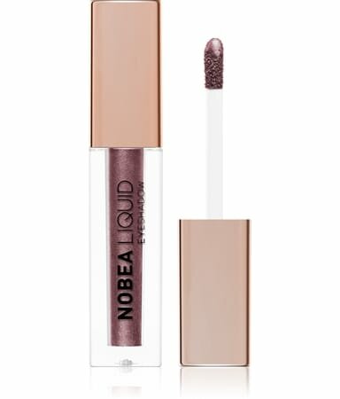Тени для век NOBEA Metal Liquid Eyeshadow, оттенок sparkling grape #E07, 4 мл