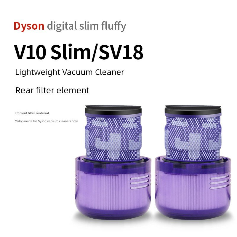 Подходит для аксессуаров для пылесосов Dyson V10 Slim/V12/SV18, фильтрующий элемент для мытья полов, щетка для пола,
