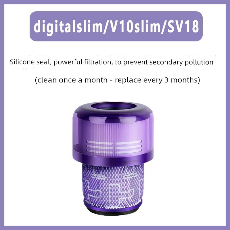Подходит для фильтрующих элементов пылесосов Dyson v6, v7, v8, v10, v11, v12 slim, v15, g5, аксессуары для переднего и