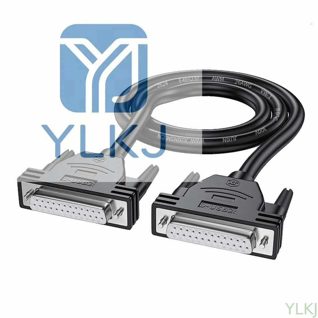 Разъемы DB25, 25 контактов, 26 AWG, 2m - женщина к женщине