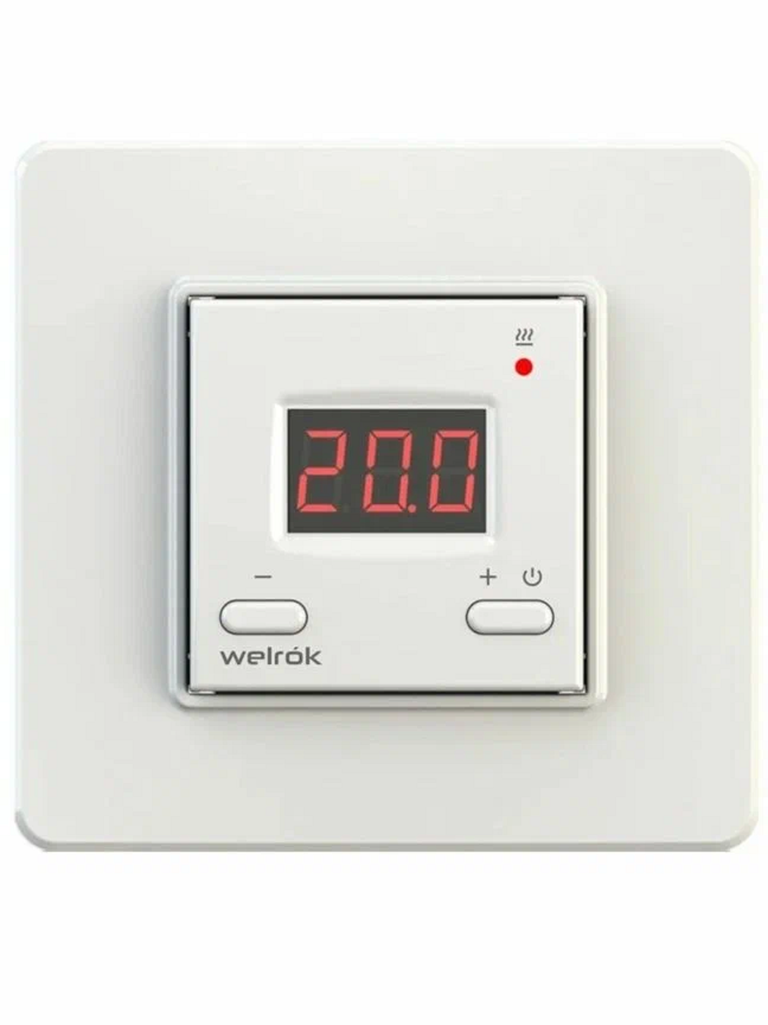 Терморегулятор Welrok ST 4660251140113, для теплого пола, белый