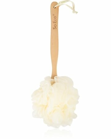 Мочалка с длинной ручкой So Eco Long Handle Shower Pouf, 1 шт