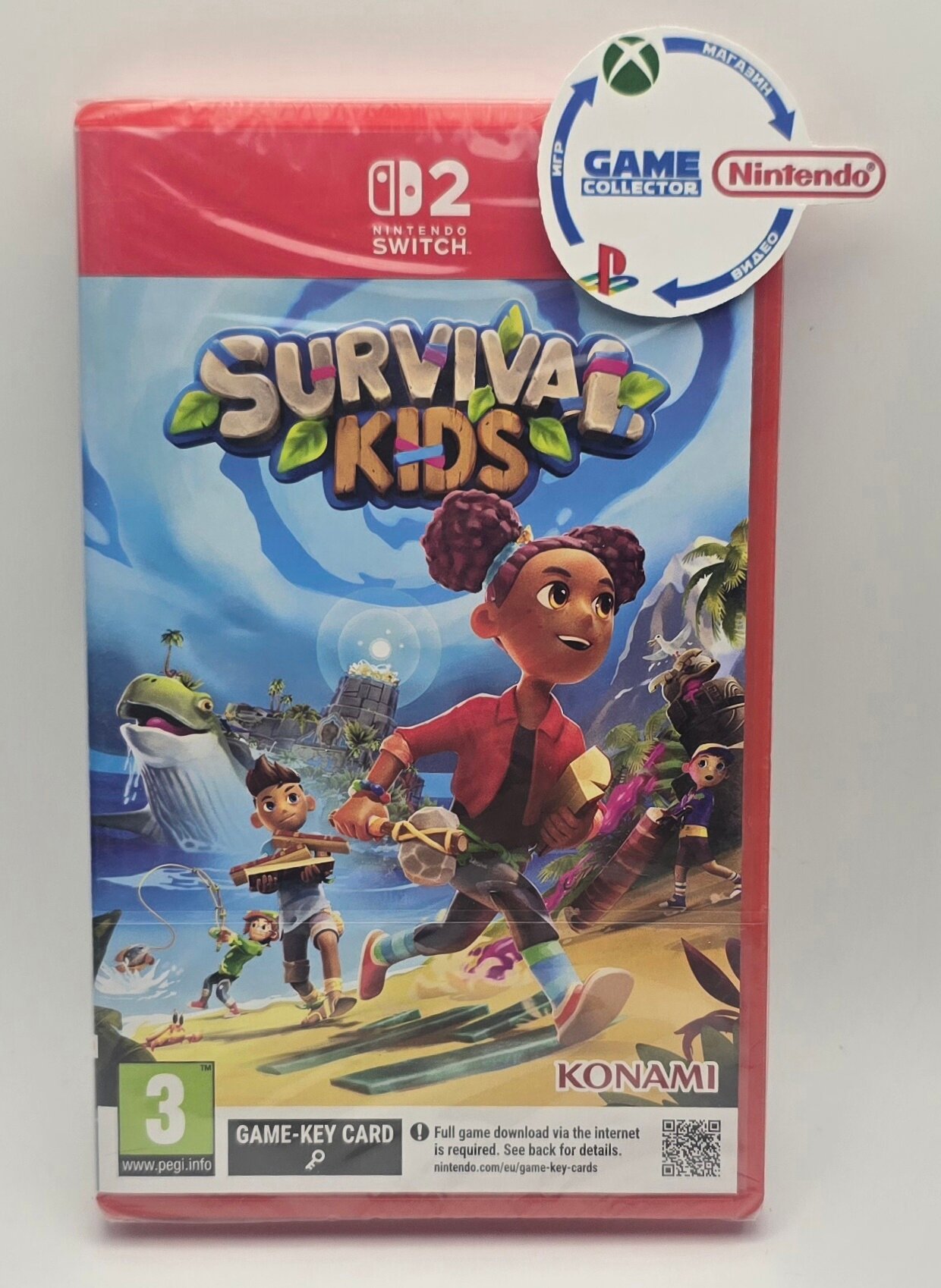 Игра Survival Kids для Nintendo Switch 2 на картридже на английском языке