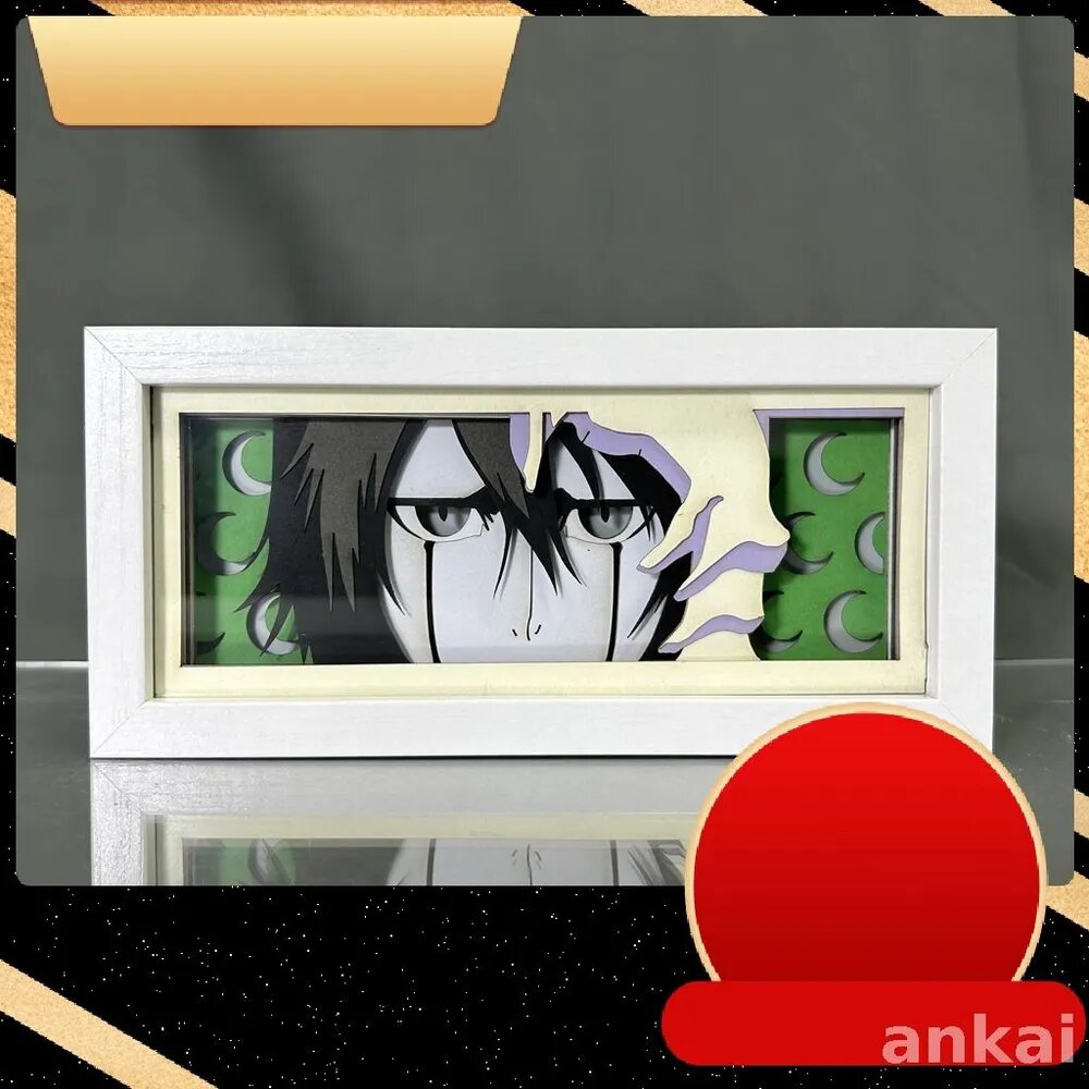 Аниме ночник Блич (BLEACH), Улькиорра Сифер, зеленый свет, настольный - ankai