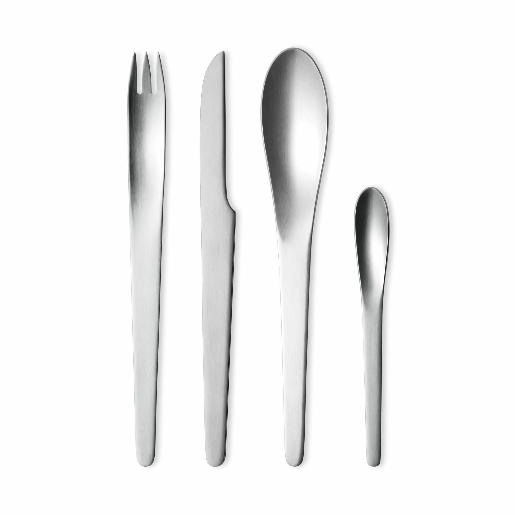 Столовые приборы Georg Jensen Arne Jacobsen из нержавеющей стали, 16 предметов, цвет серебро