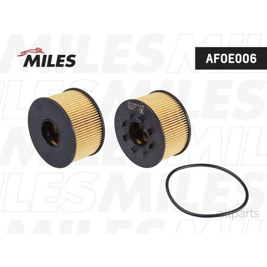 MILES AFOE006 Фильтр масляный FORD MONDEO/TRANSIT 2.0D-2.5D/JAGUAR X-TYPE 2.0D/2.2D (FILTRON OE665/1 MANN HU920x
