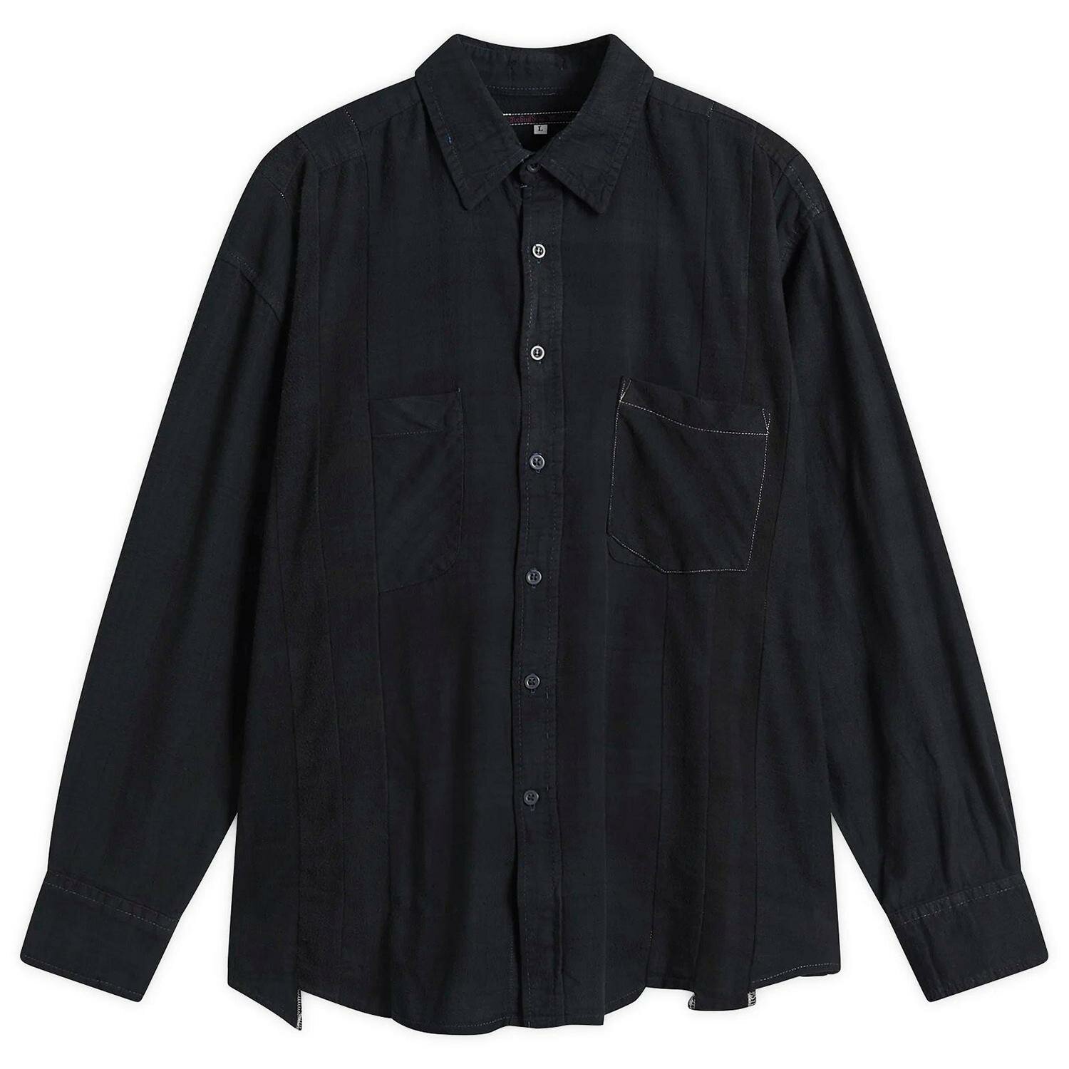 Рубашка Рубашка Needles Rebuild Flannel Shirt 7 Cuts Shirt