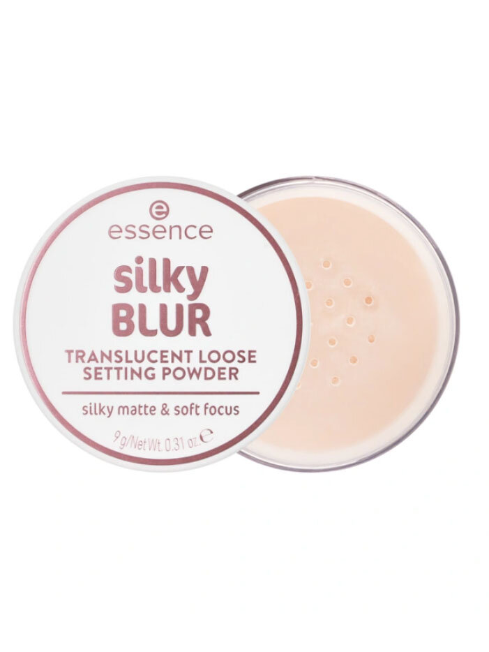 Матирующая фиксирующая пудра silky BLUR