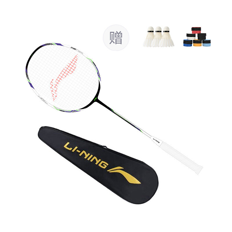 Ракетка для бадминтона унисекс Li Ning Halberd Pony Da Full Carbon, 675 мм