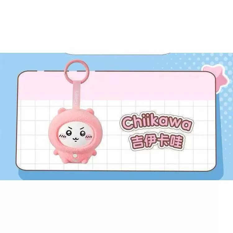 Серия пижамных фигурок Chikawa: милый виниловый брелок-подвеска Хачи-чан с меняющимся лицом, модная игрушка-сюрприз в