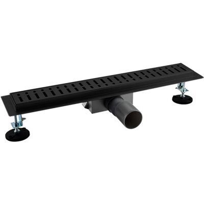 Душевой трап Gappo G8PV80BM07MP-3PW6, 80 см , черный матовый