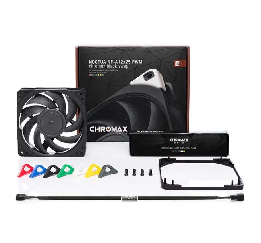 NOCTUA A12*25 PWM охлаждающий вентилятор * 7 pcs