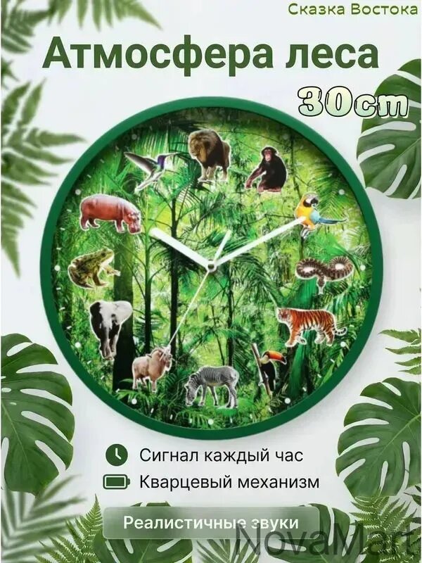 Настенные часы "часы настенные электронные", 26 см х 26 см