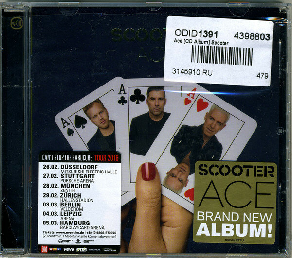Компакт-диск SCOOTER: Ace (1 CD)