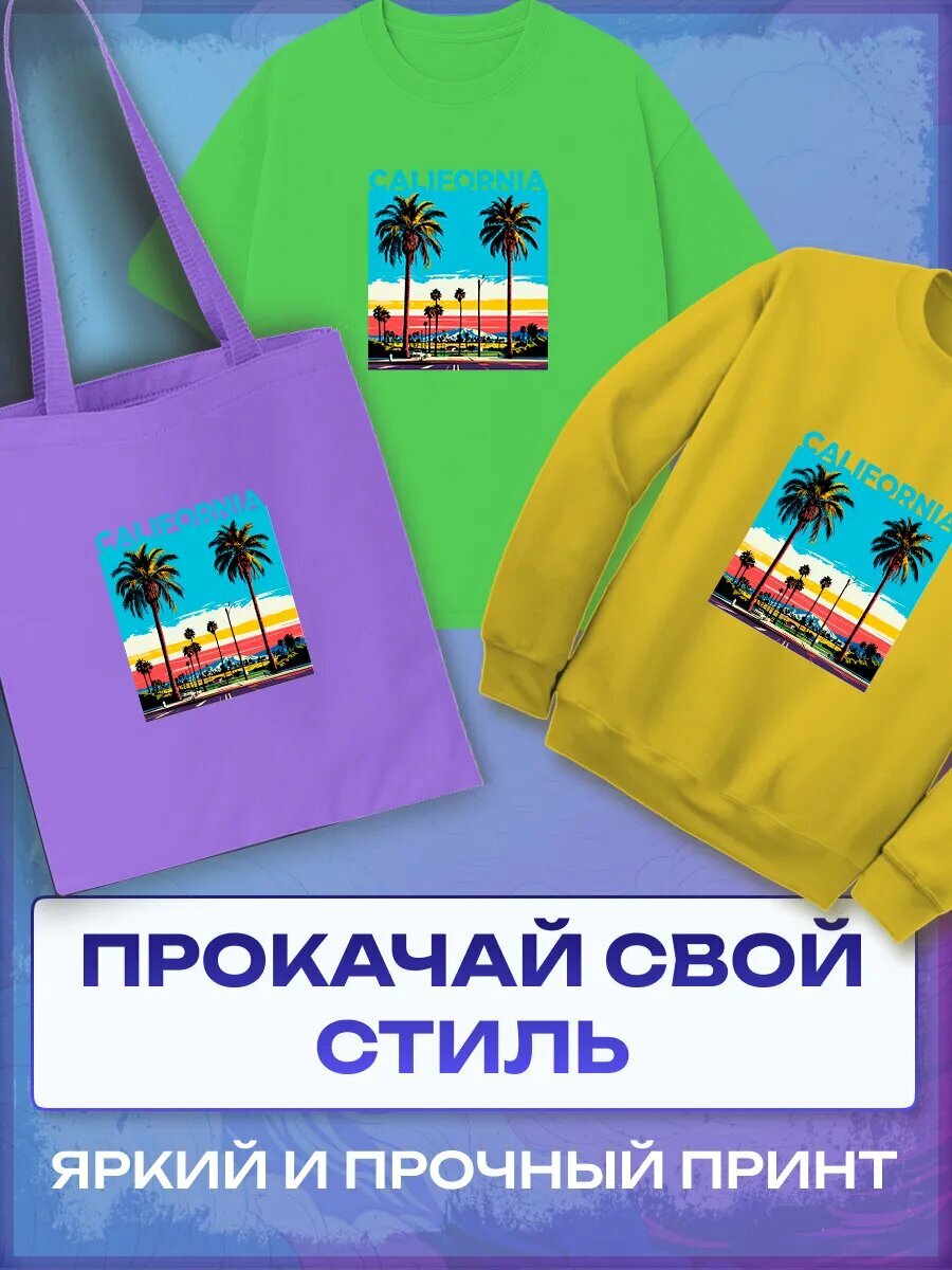 Термонаклейка California — фото 1