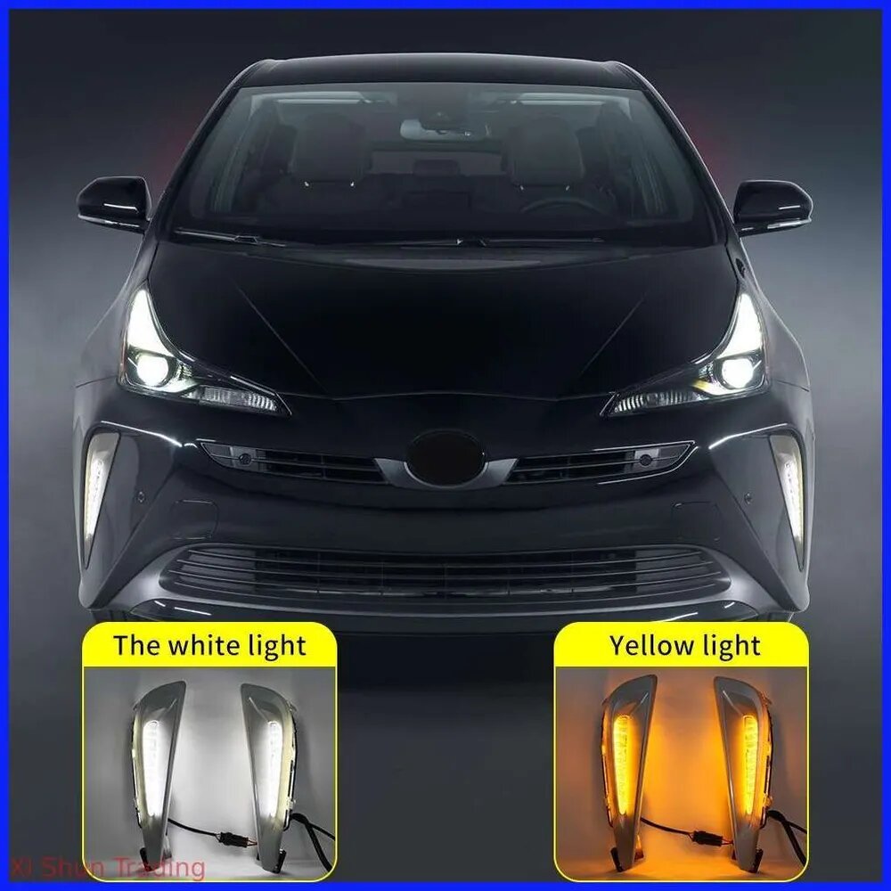 Фары автомобильные, Огни дневные ходовые, 1 шт, арт. Toyota Prius IV Restyling 2018-2022