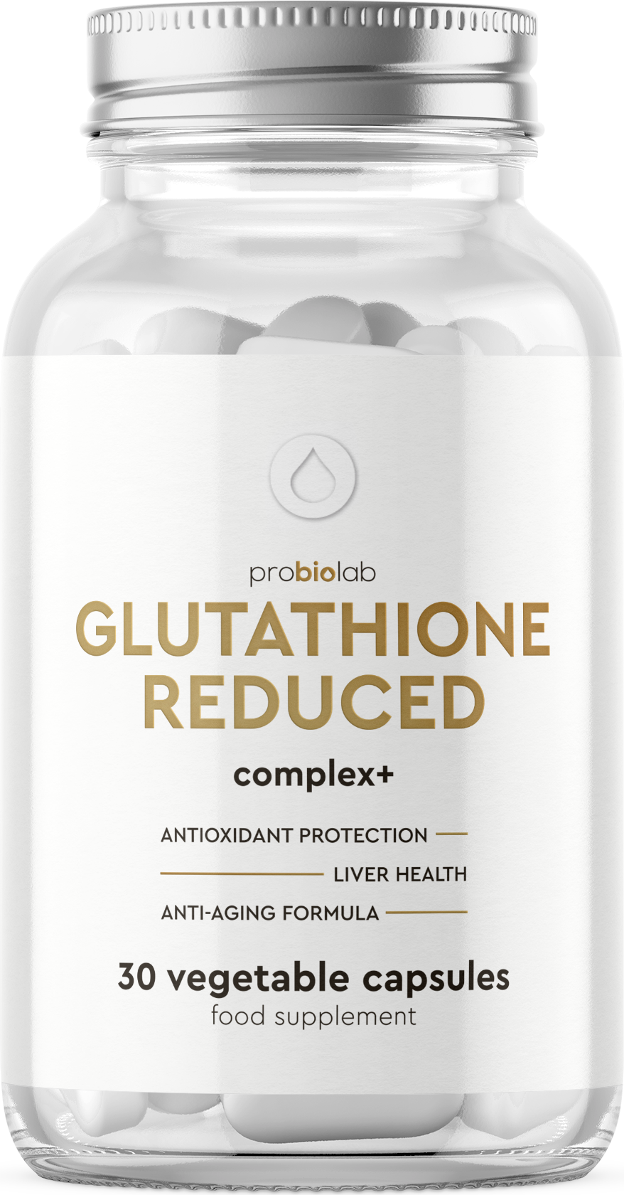 Probiolab Антикосидантный и детоксикационный глутатион комплекс Glutathione Reduced Complex+ 30 Vcaps 150ml