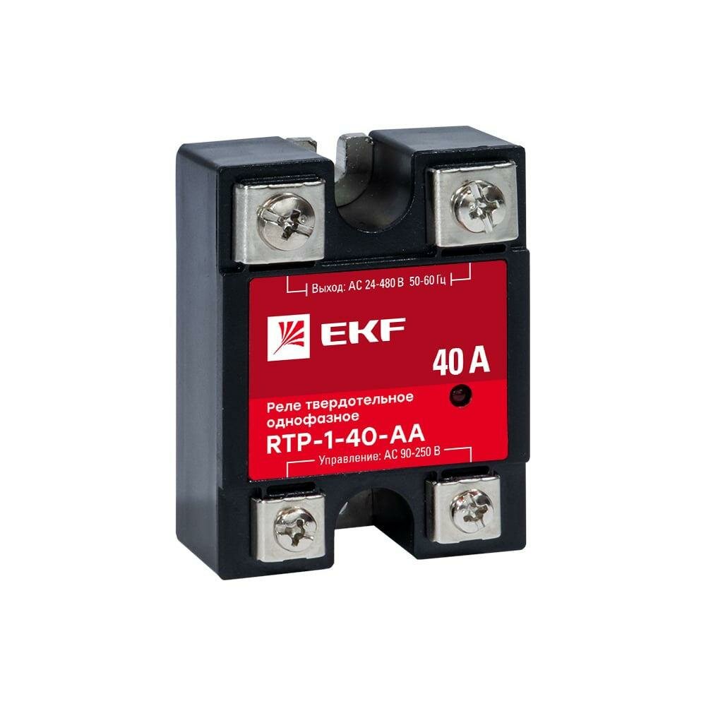 EKF Реле твердотельное однофазное RTP-40-AA PROxima rtp-1-40-aa