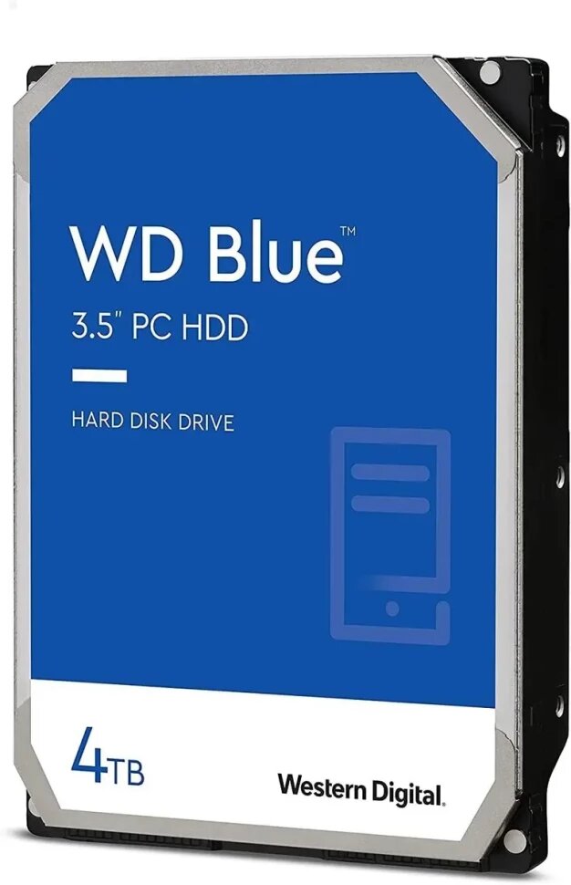 HDD WDC Blue WD40EZAX SATA 4TB 6GB/S 256MB