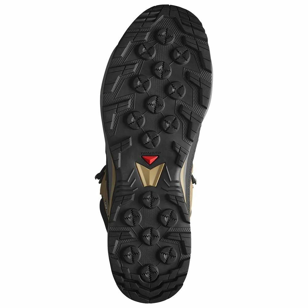 Ботинки хайкеры Salomon X-ADVENTURE COLDRUSH WP, размер RU 44 UK 10.5 USm 11 СМ 28.5, серый, бежевый, черный — фото 1