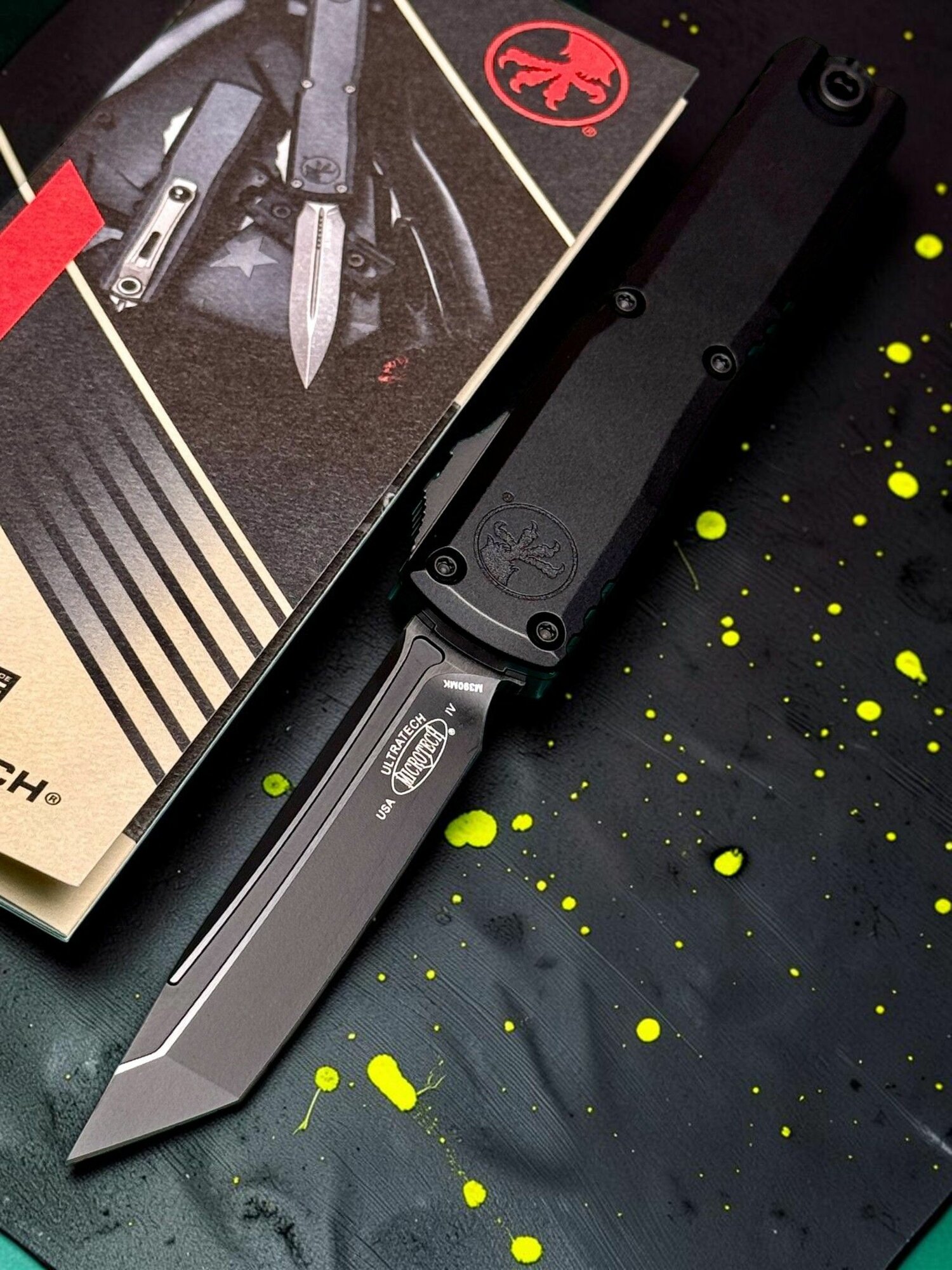 Нож складной MicroTech MCT112341T Ultratech Gen IV, Tactical Standard