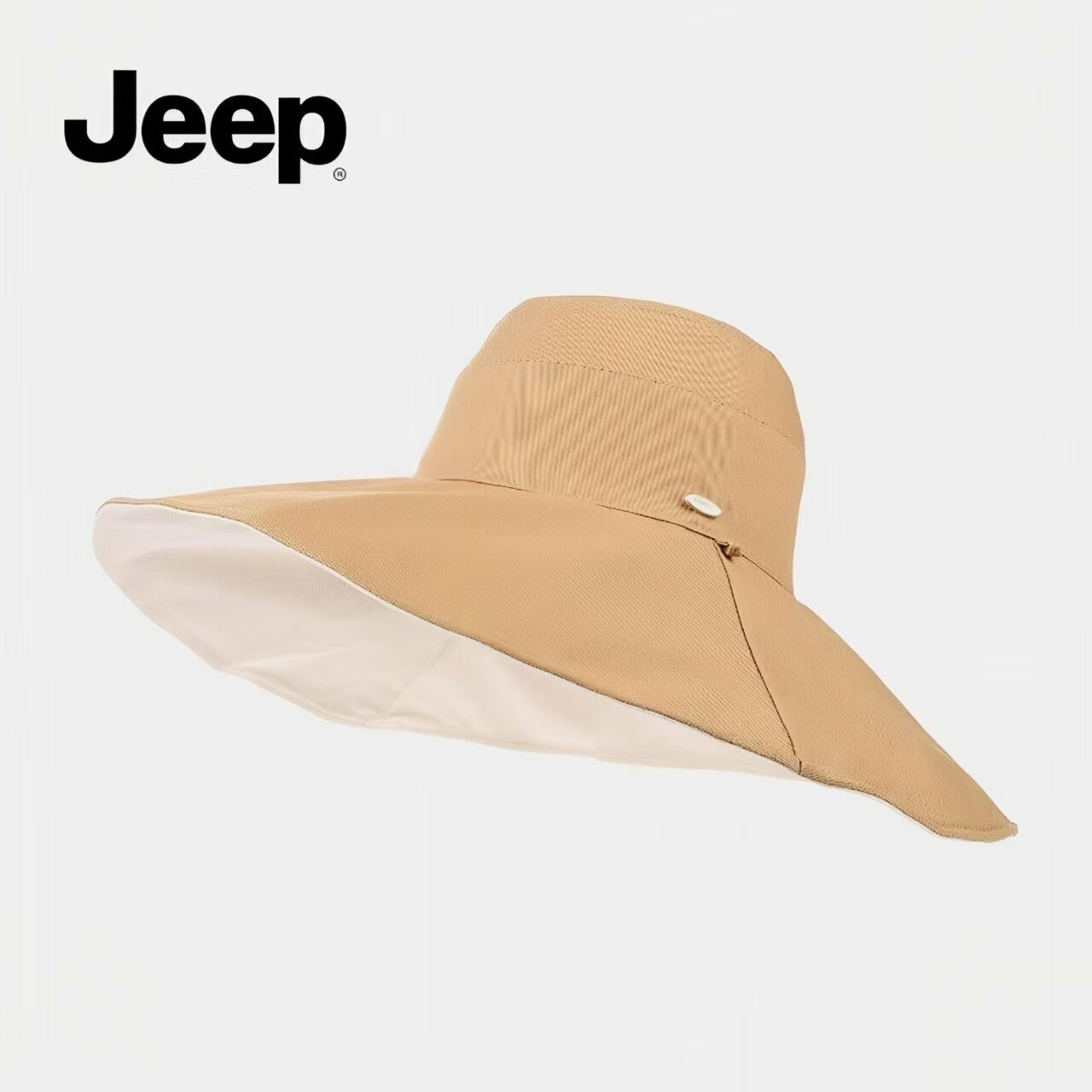 Широкополая солнцезащитная кепка JEEP, женская, двусторонняя, защита от ультрафиолета