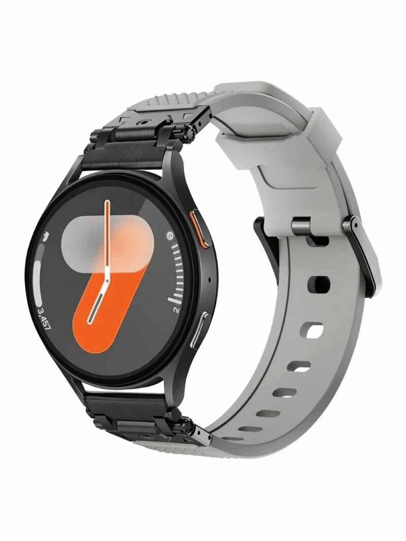 Спортивный ремень из нержавеющей стали TPU, подходящий для Huawei Watch GT Runner / GT6 / 6Pro / Extraordinary Maste