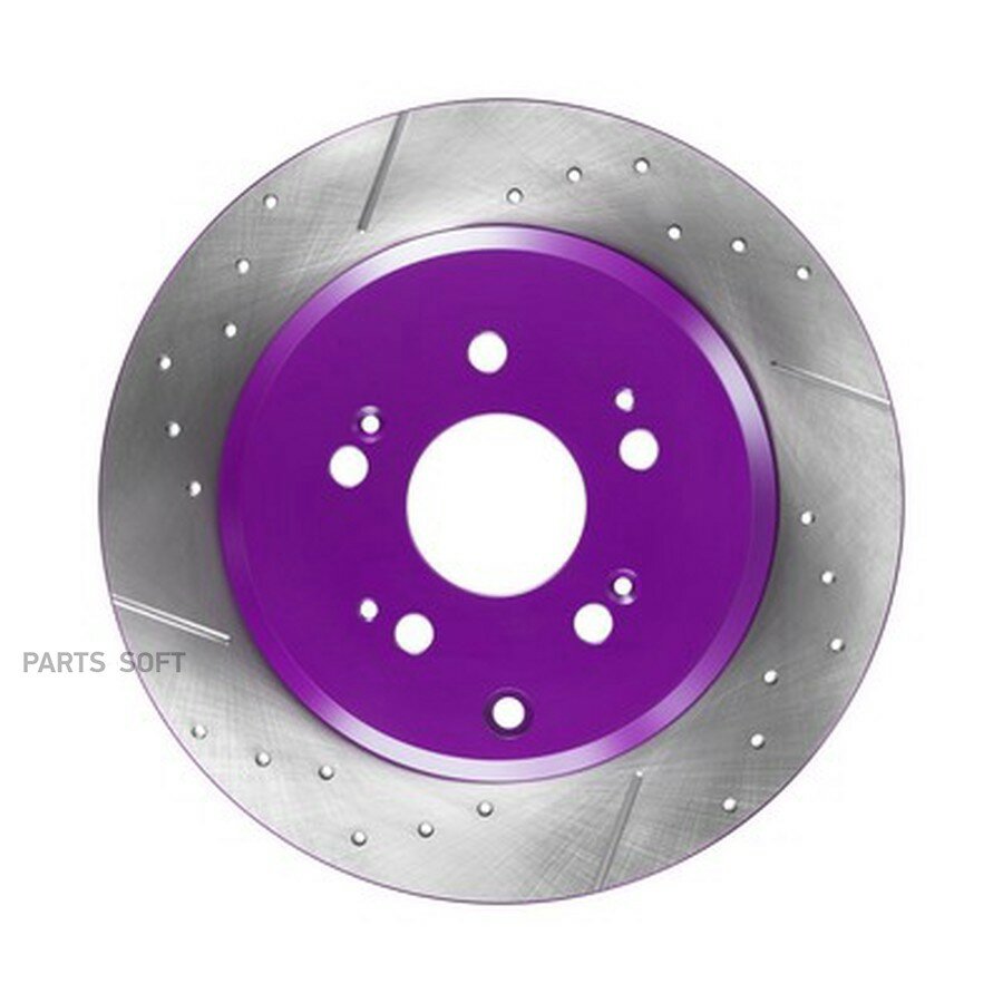 RN1411DSET ! Выведено из ассортимента Диск тормозной HONDA PILOT/MDX 06- 3.5-3.7 перед. Perfomance NIBK от официального дистрибьютора, NIBK, артикул RN1411DSET