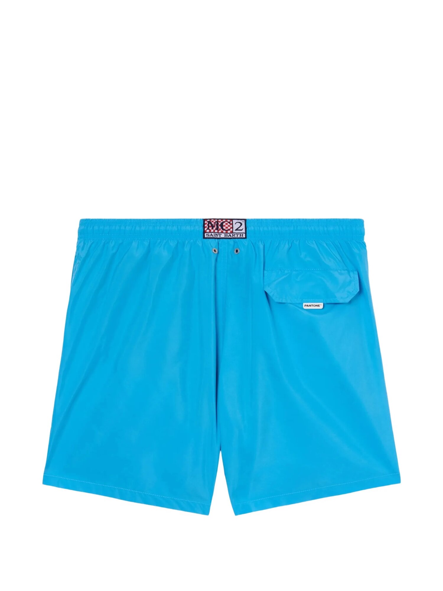 Шорты для плавания MC2 Saint Barth Drawstring-waist swim shorts, размер 48, blue — фото 1