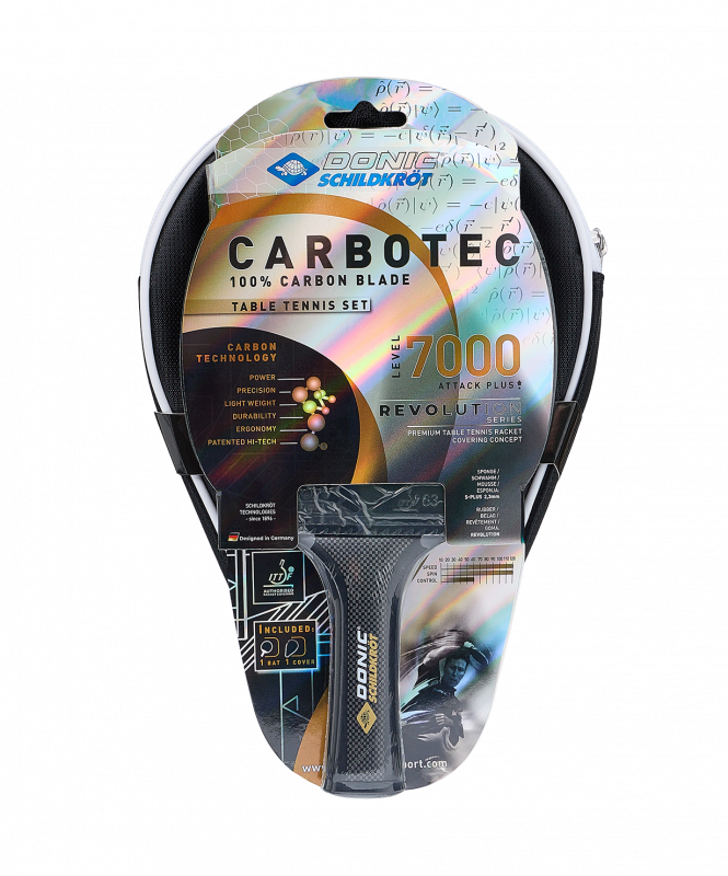 Ракетка для настольного тенниса Donic-Schildkrot CarboTec 7000