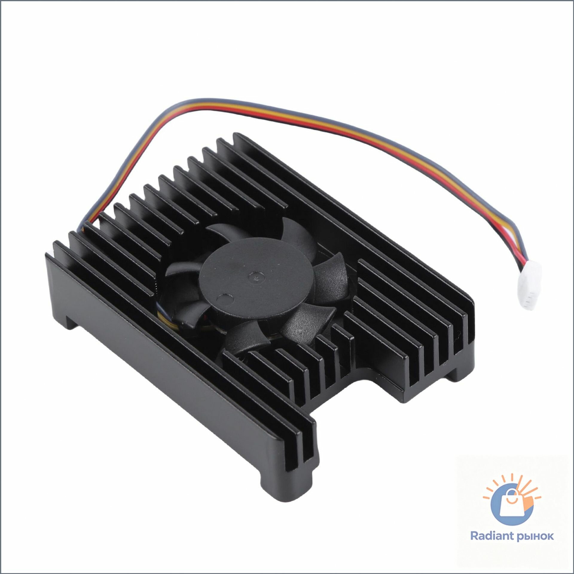 Вентилятор охлаждения для Raspberry Pi Compute Module 5 с регулировкой скорости вращения