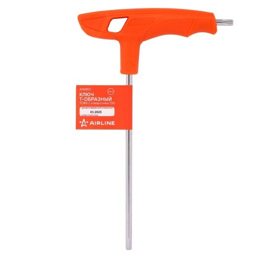 Ключ TORX Т20 Т-образный с отверстием