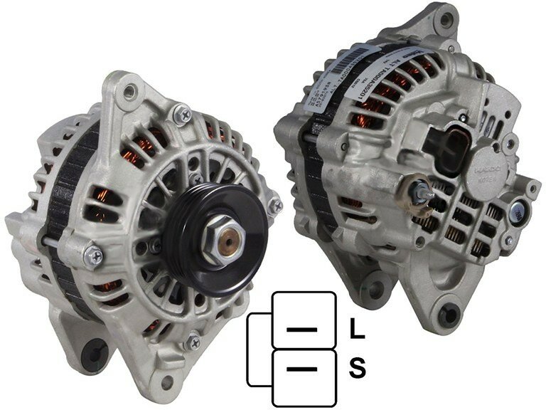 Генератор SAT ST-37300-22020N Hyundai ACCENT 1,5 95-99/SCOUPE 1,5 94-95 12V 75A