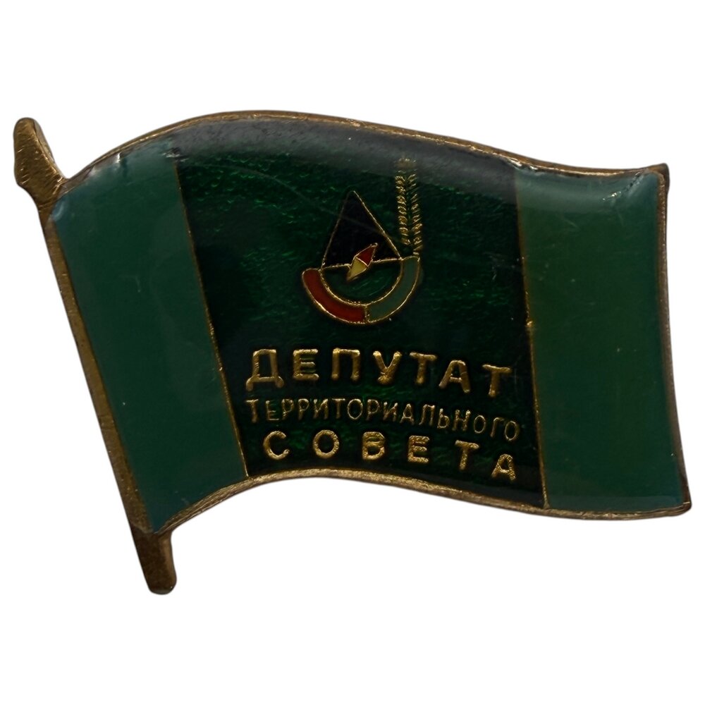 Знак "Депутат территориального совета города Губкин" Россия 2001-2010 гг.