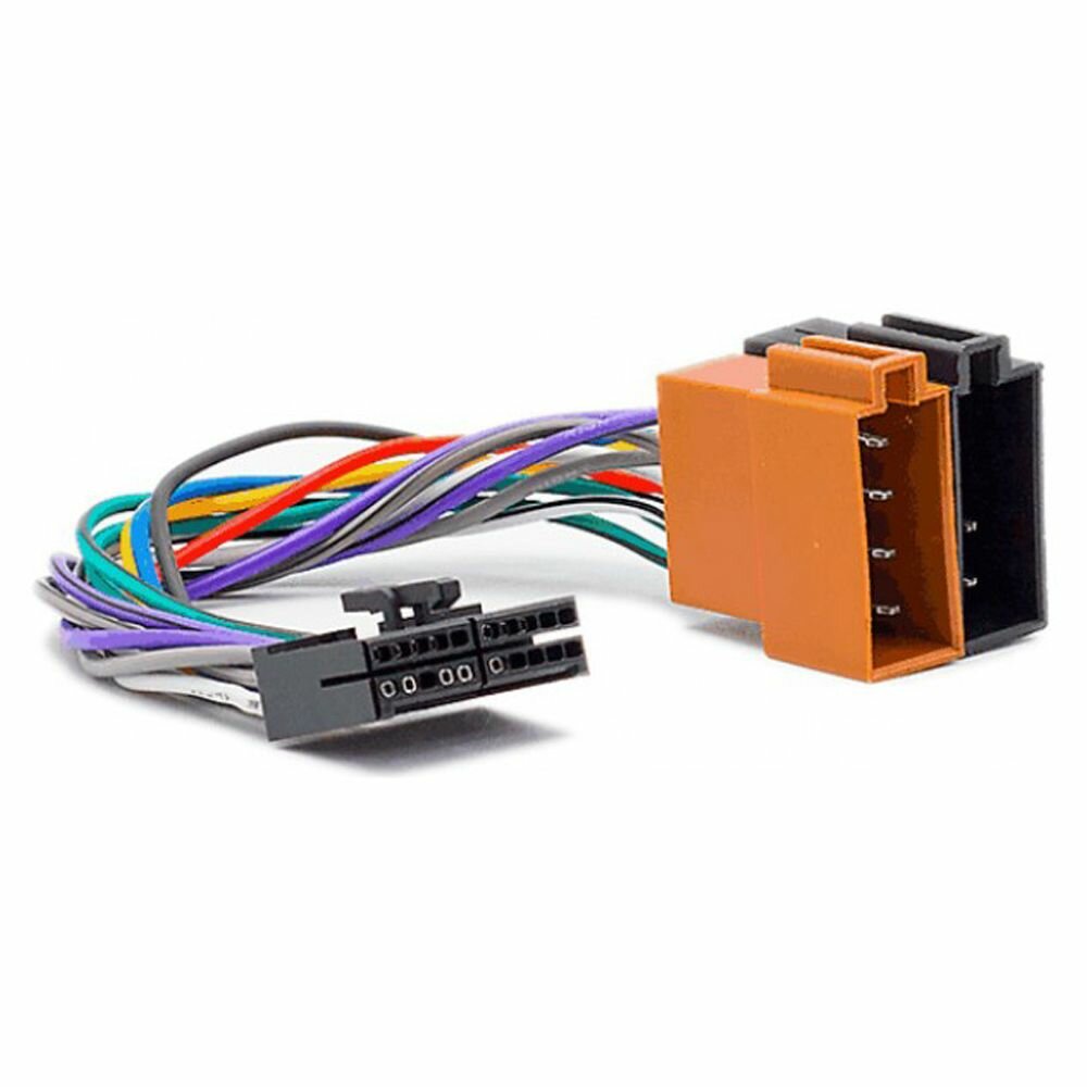 Разъём кабель переходник 20 pin для подключения автомагнитол AUDIOVOX, AEG, CLATRONIC, FORYOU, MYSTERY, PROLOGY, ELENBERG к ISO разъёму (еврофишке)
