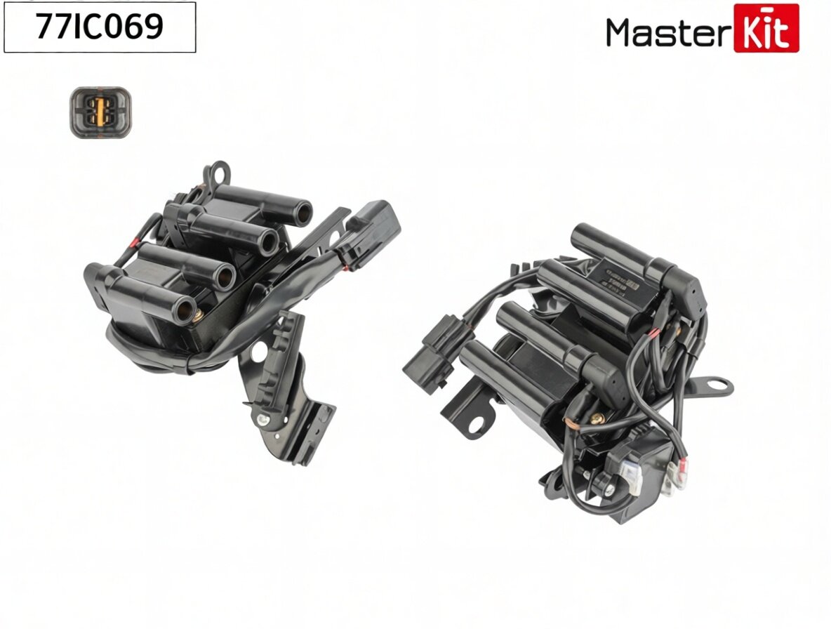 Катушка зажигания HYUNDAI SONATA 2.0 93-98 77IC069 MasterKit арт. 77IC069