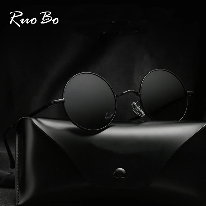 Солнцезащитные очки Ruo Bo, фиолетовый — фото 1