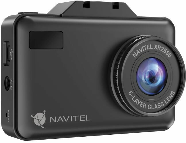 Видеорегистратор автомобильный с радар детектором Navitel XR2550 GPS черный