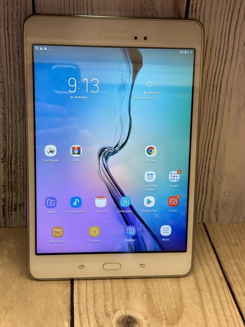 Samsung Планшет Galaxy Tab A SM-T350 Tablet 8.0 дюймов андроид 16 ГБ, Wi-Fi белый