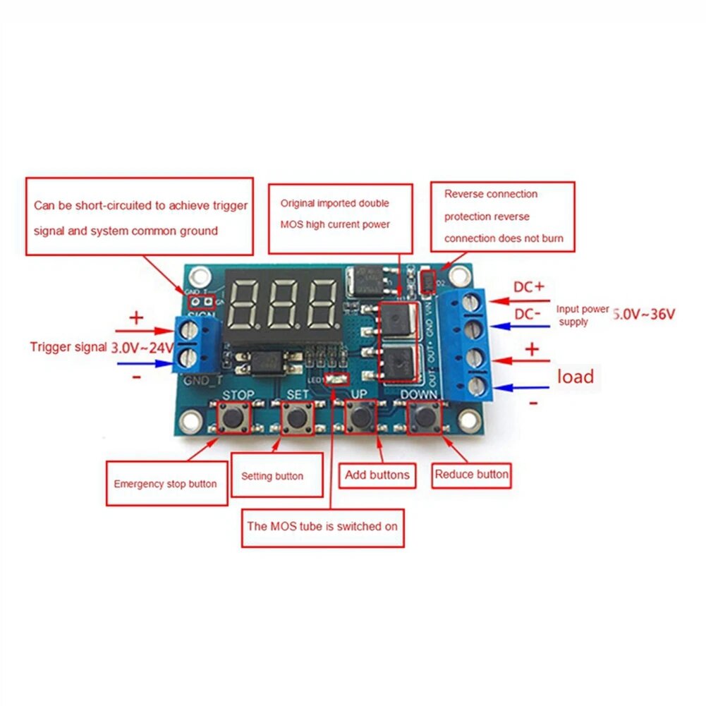CMB-pTrigger Cycle Цифровой таймер отключения