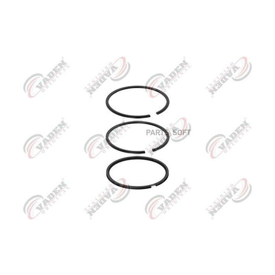 VADEN 861 200 Комплект поршневых колец компрессора D=86.00mm STD (2.00x2.00x3.00mm) Scania, Iveco